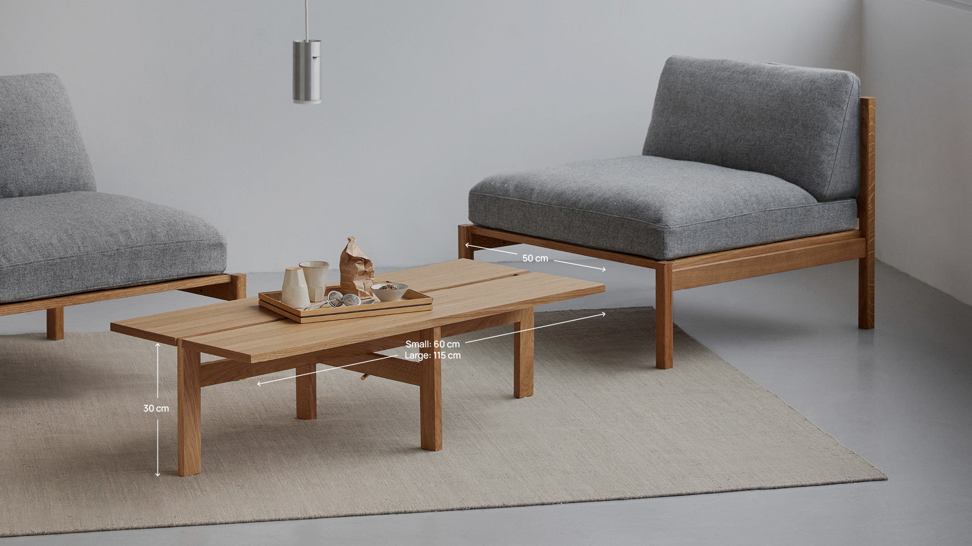 Rectangular Coffee Table | Designed by MOEBE – moebe.dk